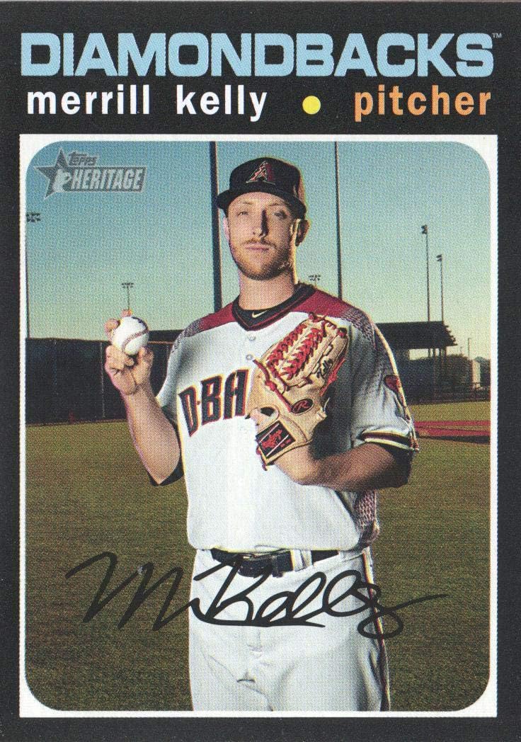 2020 Topps Heritage Baseball #361 Merrill Kelly at Amazon's Sports ...