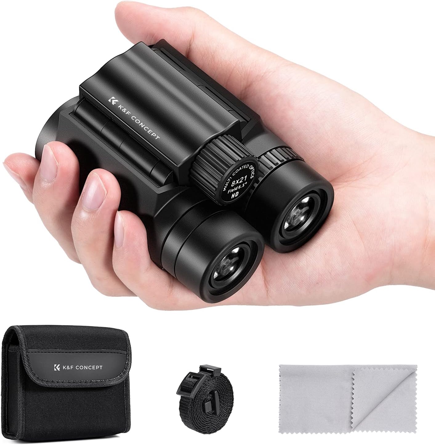 Amazon.com : K&F Concept 8x21 Compact Binoculars for Kids and Adults ...