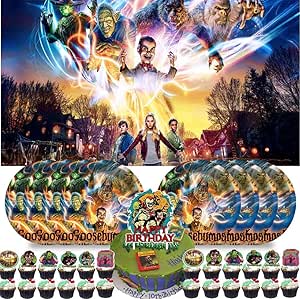 Amazon.com: Party Supplies for Movie Goosebumps Birthday Decorations ...