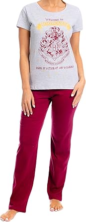 Harry Potter Womens' Hogwarts Pajamas at Amazon Women’s Clothing store