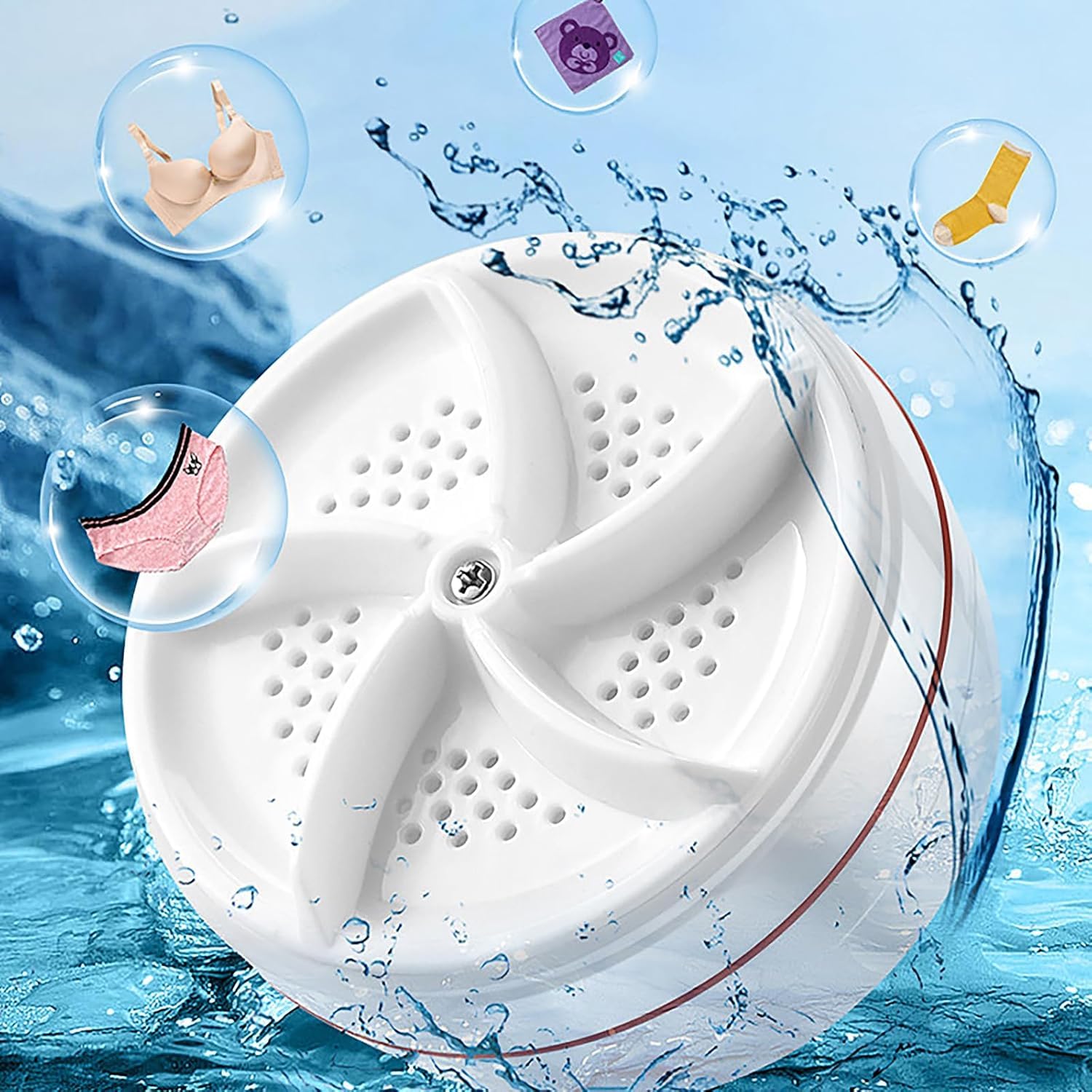 FORGEOG-PoRtaBle-WaShinG-MaChinE-Mini-wAsheR-uSB-TurbIne-WashIng ...