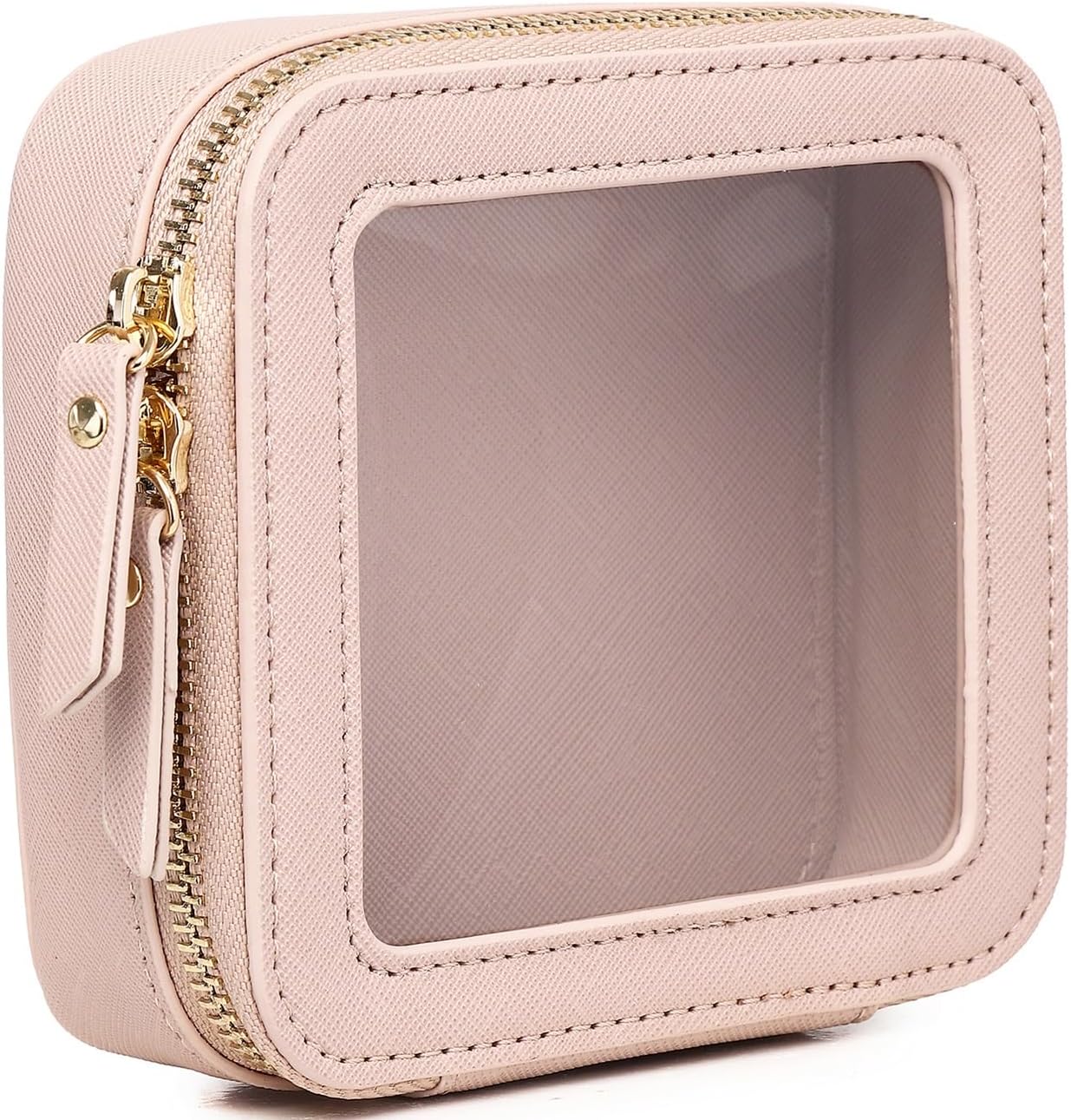 Pinkmik Small Makeup Bag Mini Clear Cosmetic Makeup Case & Toiletry Bag ...