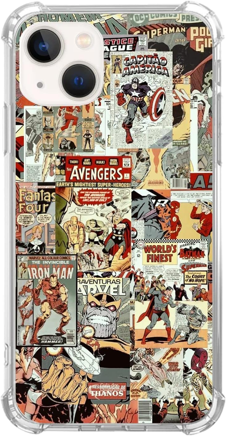 Amazon.com: iPhone 12/12 Pro Marvel Comics Group Shot Case : Cell ...