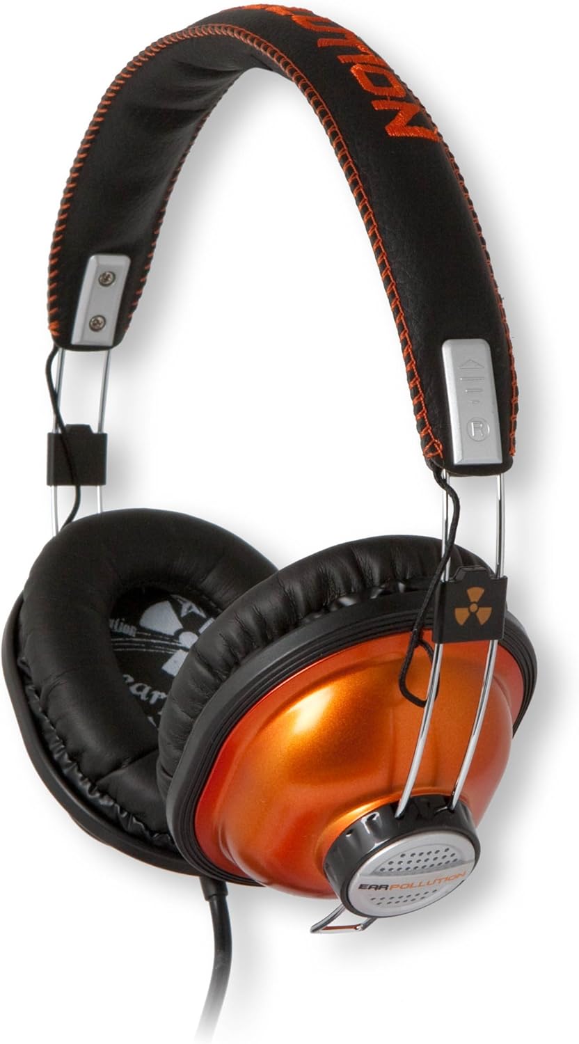 Amazon.com: EarPollution ThrowBax Headphones - Orange (EP-TB-ORANGE ...