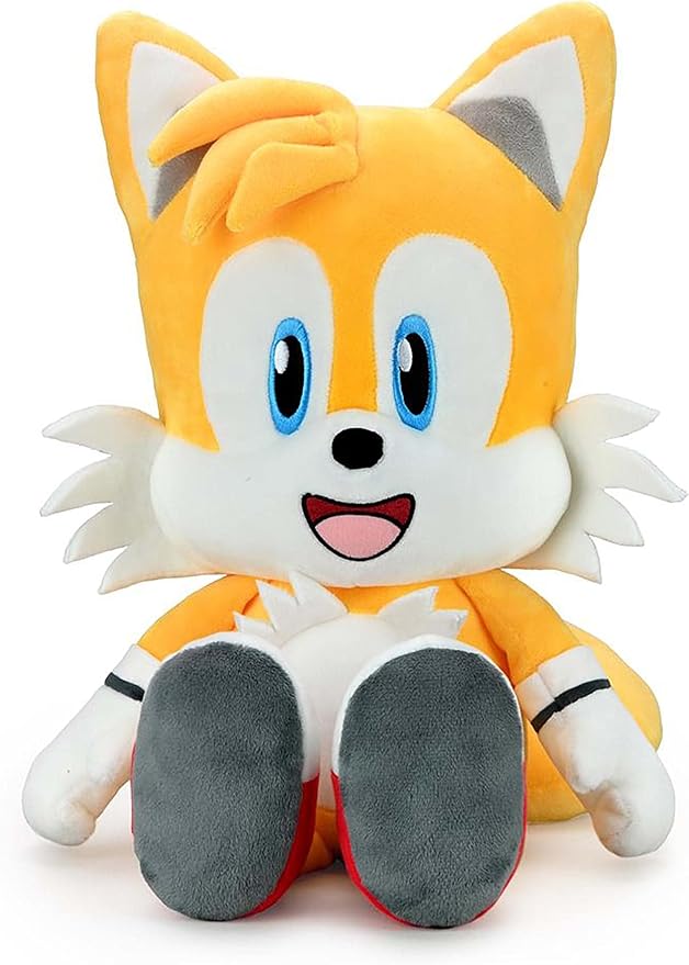 Amazon.com: Kidrobot Sonic The Hedgehog Tails 16" HugMe Plush Standard ...