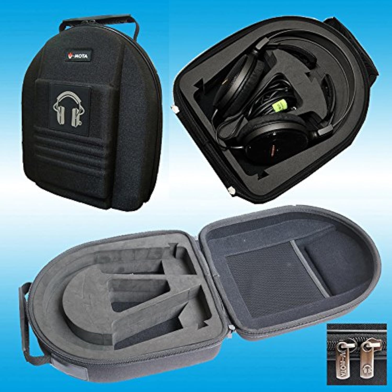 Tdc Headphone Suitcase Carry Case Boxs For Audio Technica Ath ...