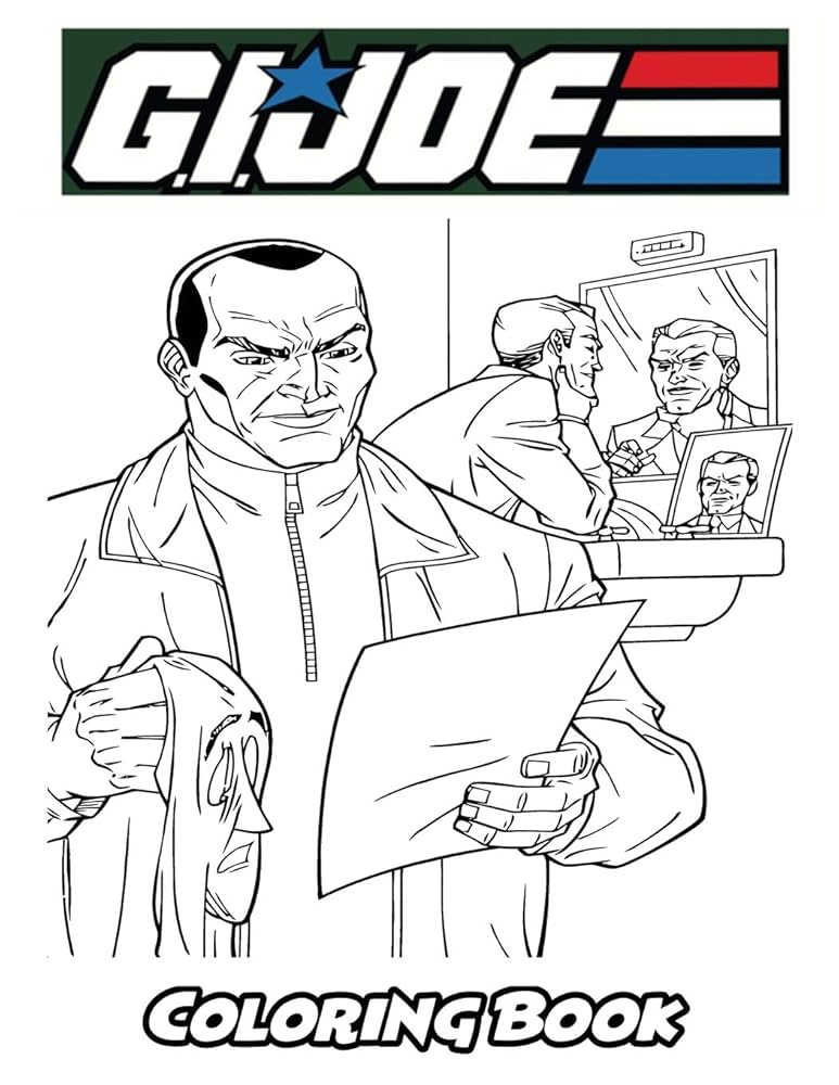 G I Joe Coloring Sheets