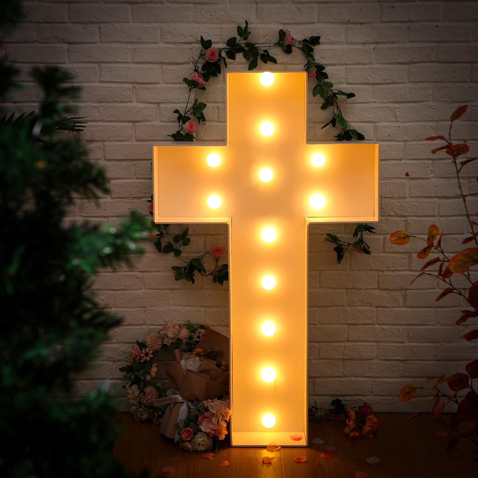 Amazon.com: Maxcheck Marquee Large Light up Decoration, 4ft Balloon ...