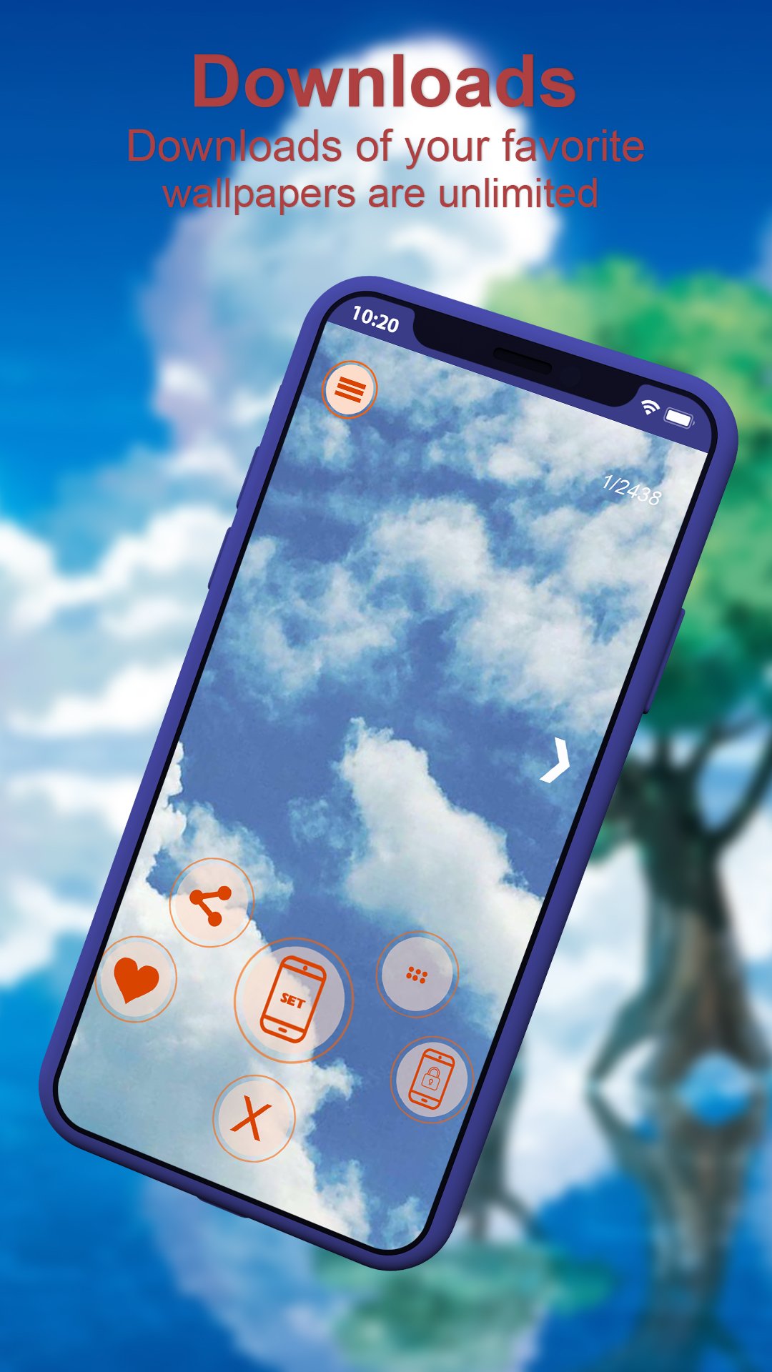 Lively Blue Sky Wallpaper 4K - App on Amazon Appstore