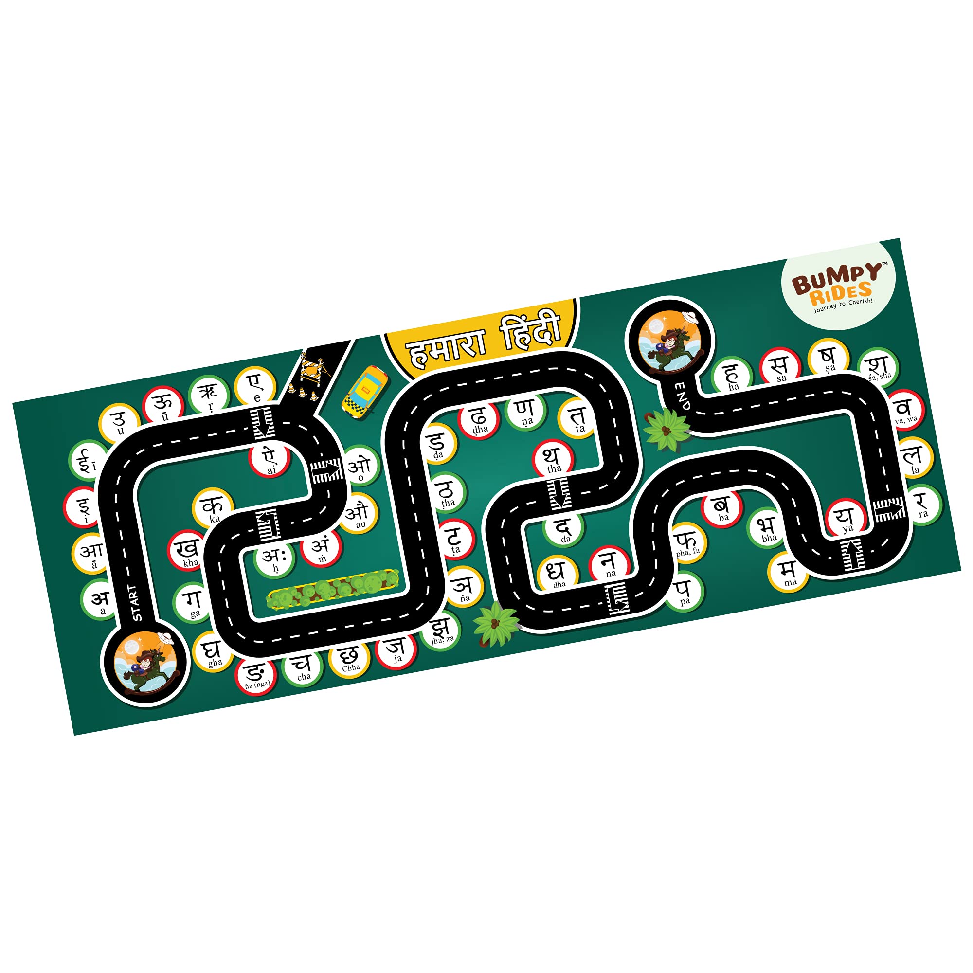 Bumpy Rides Hopscotch Hindi Sensory Pathways Hindi Varnamala Learn ...