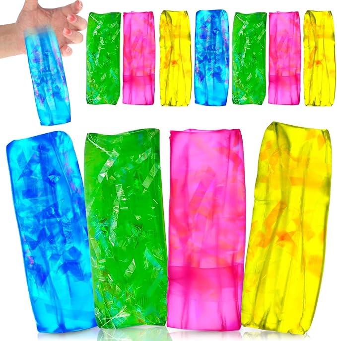 Amazon.com: Sonwyoung 12 Pcs Water Wigglers Snake Toy Fidget Water ...