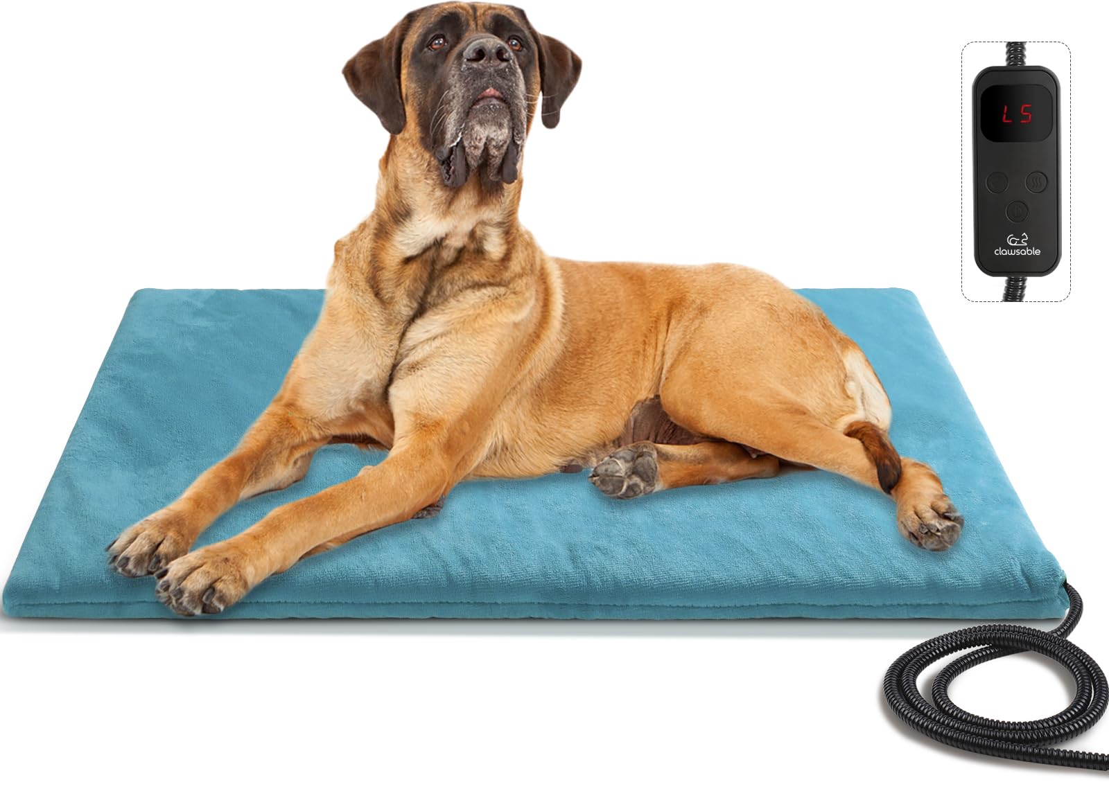 clawsable Super Large Size Pet Heating Pad Electric Heating Pad for ...