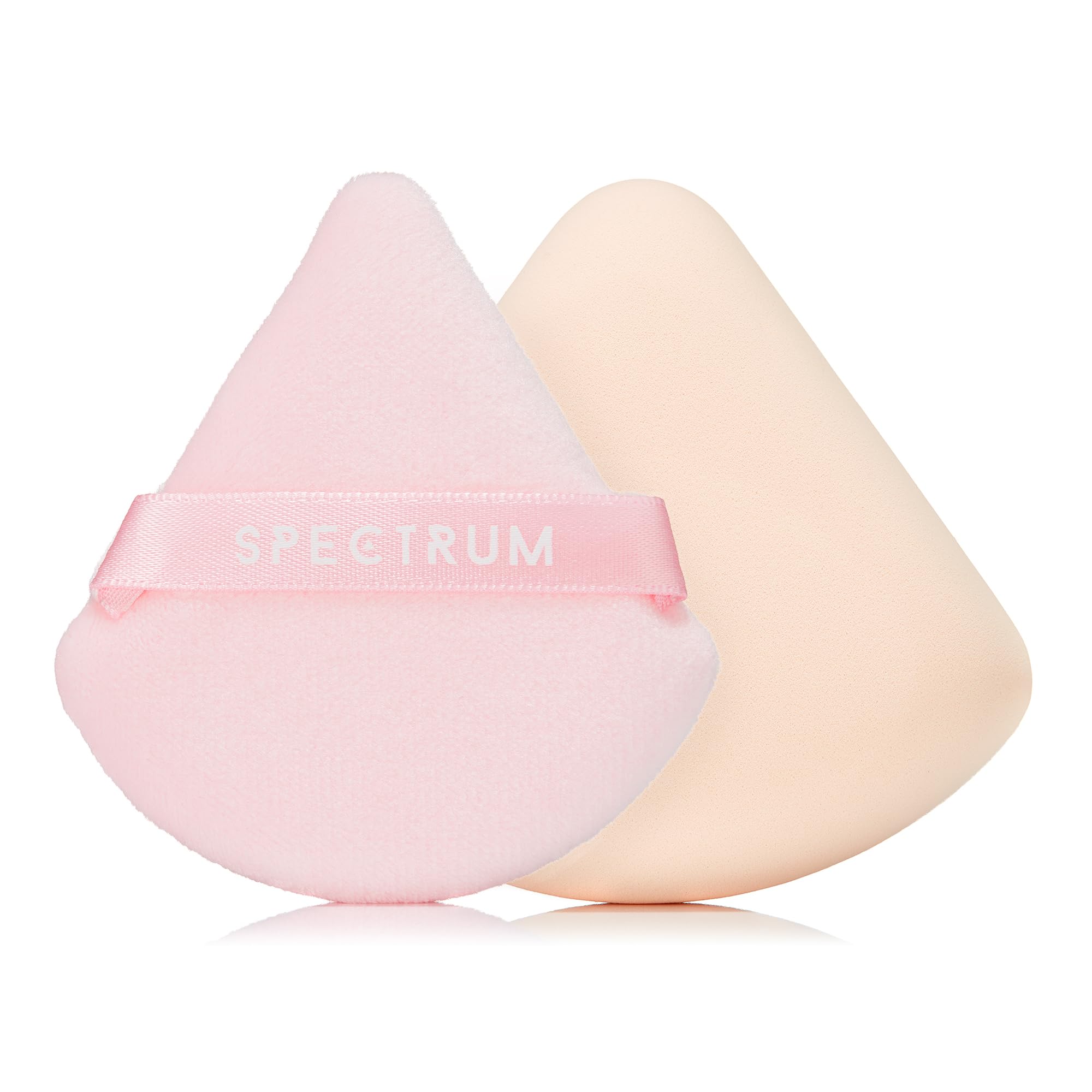 Amazon.com : Spectrum Collections Makeup Puffs, Soft Velour Triangle ...