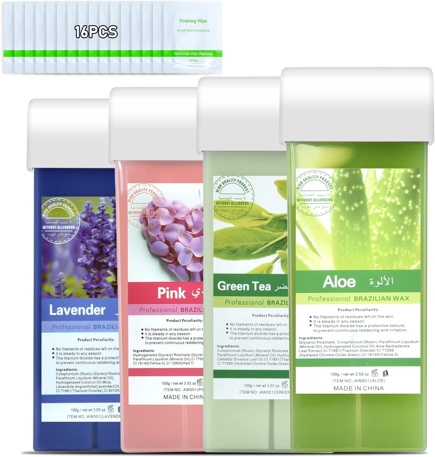 Amazon.com : Roll on Wax Refill Soft Wax Roller cartridge for hair ...