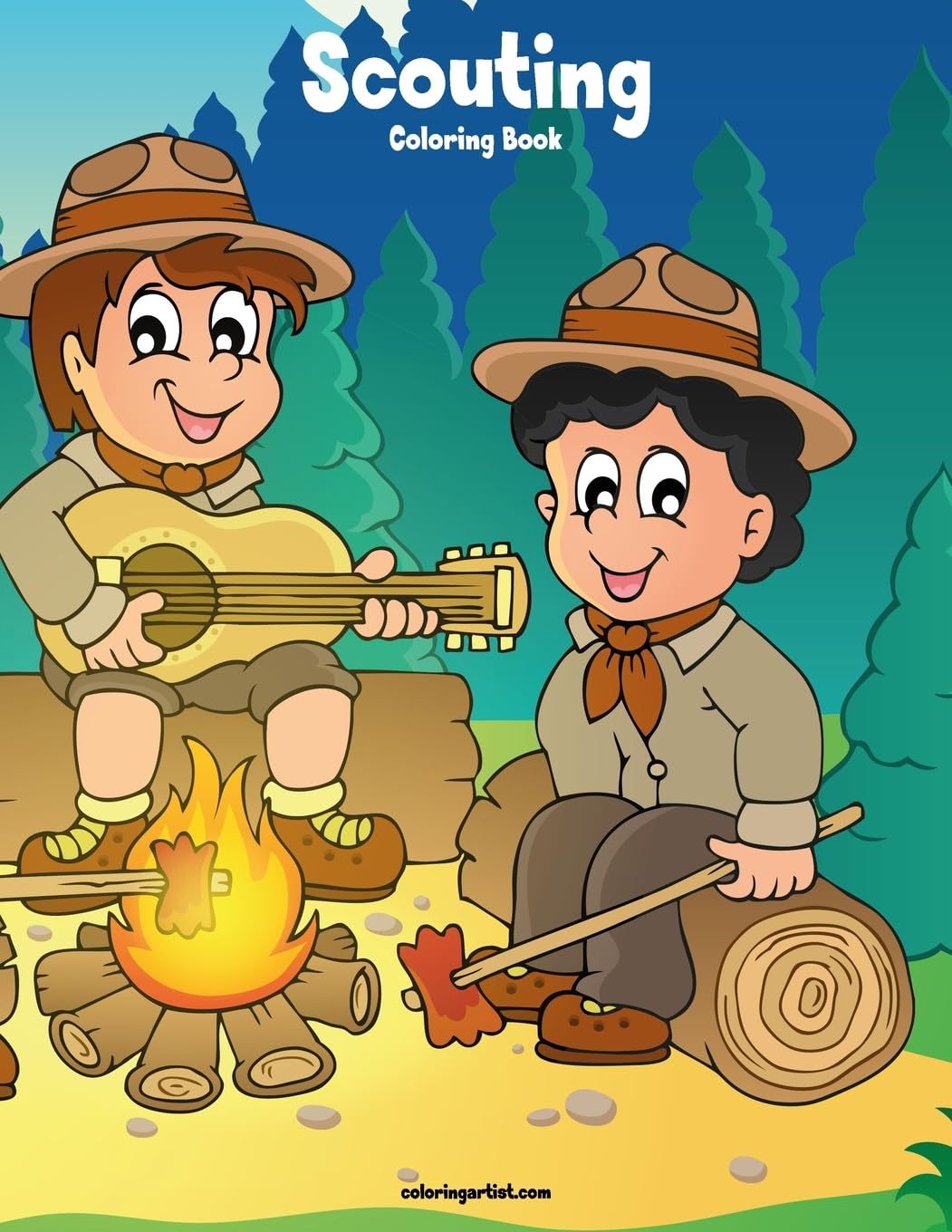 Scouting Coloring Book 1: Snels, Nick: 9781981325382: Amazon.com: Books