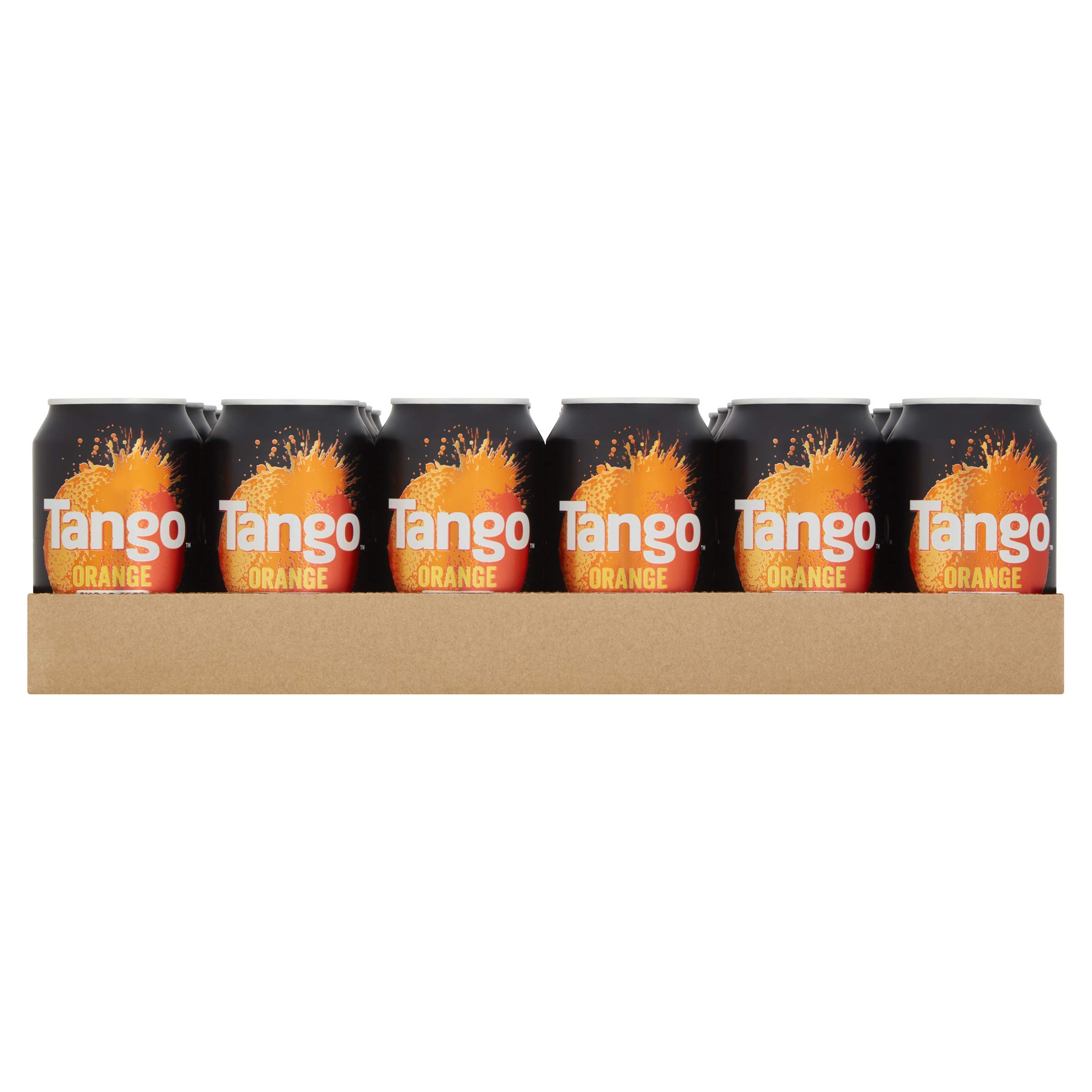 Tango, 330ml Cans, Orange, Sugar Free (Pack of 24)- Buy Online in Qatar ...