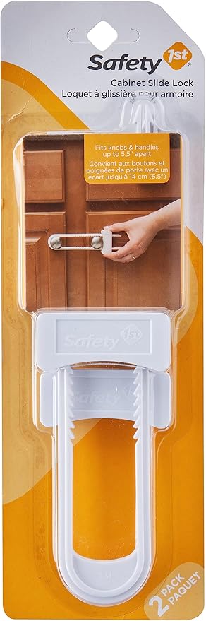 Safety 1st Cabinet Slide Lock, Pack of 2 : Amazon.ca: Tools & Home ...
