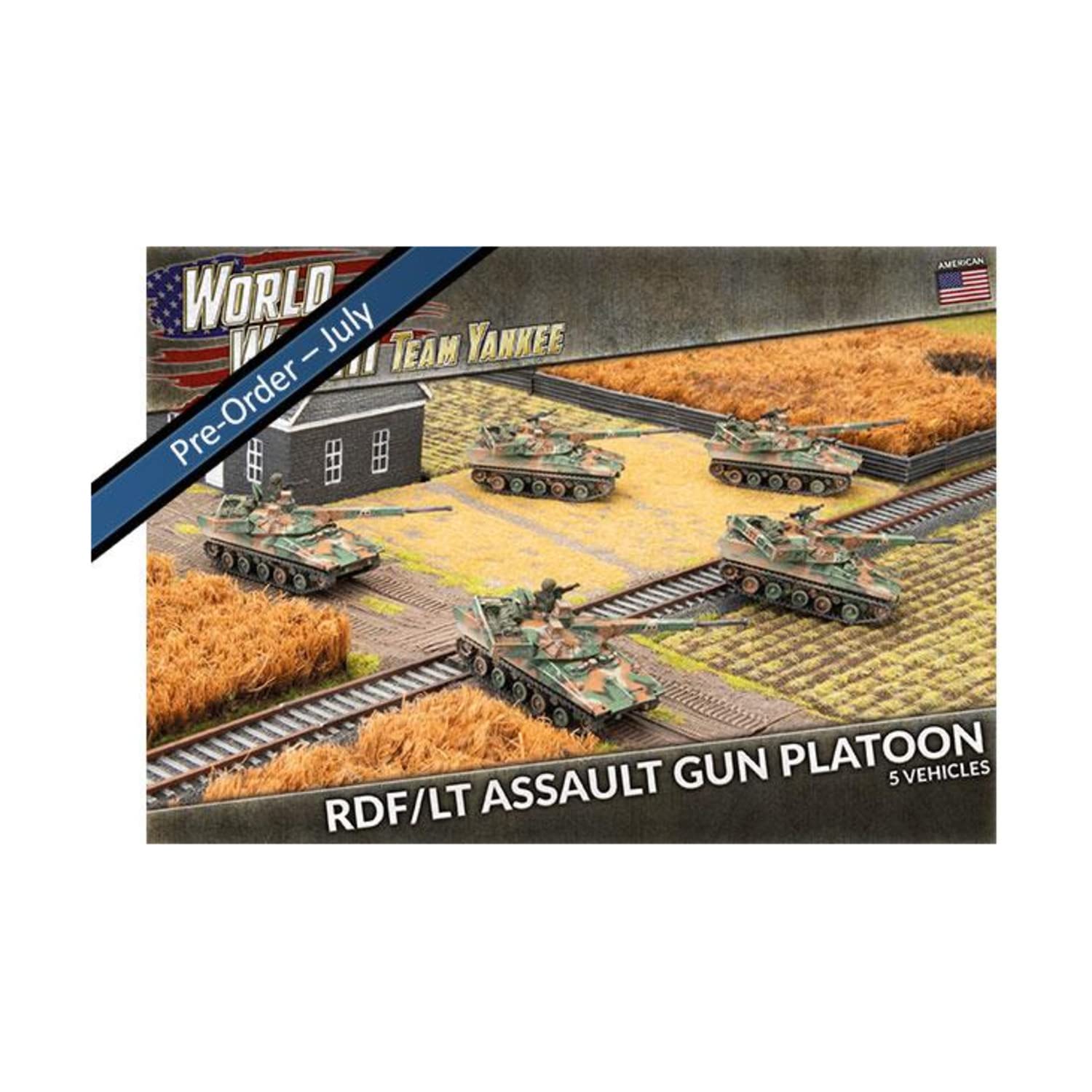 Amazon.com: WW III Team Yankee: American RDF/LT Assault Gun (TUBX20 ...