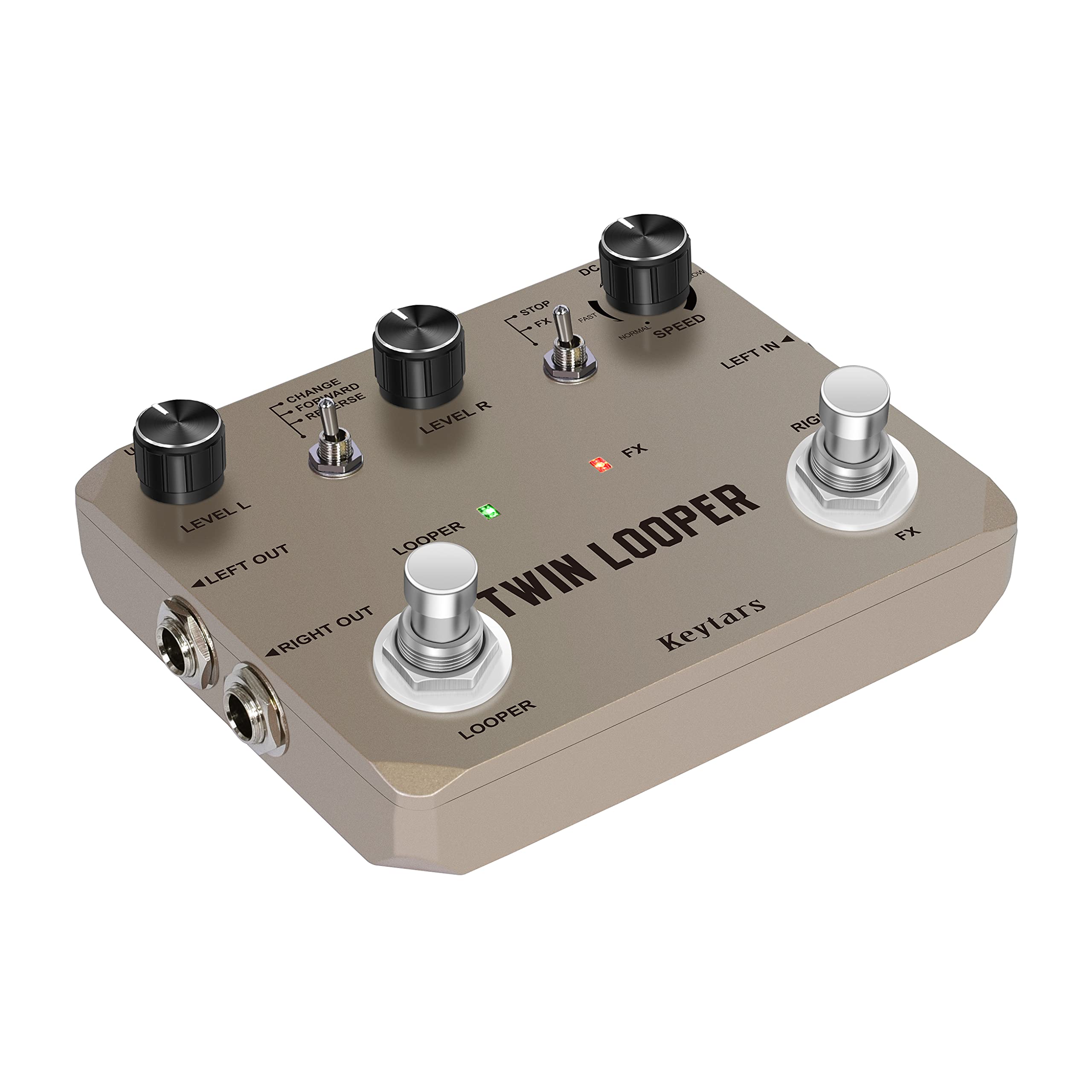 Snapklik.com : Keytars Twin Looper Electric Guitar Effect Pedal Loop ...