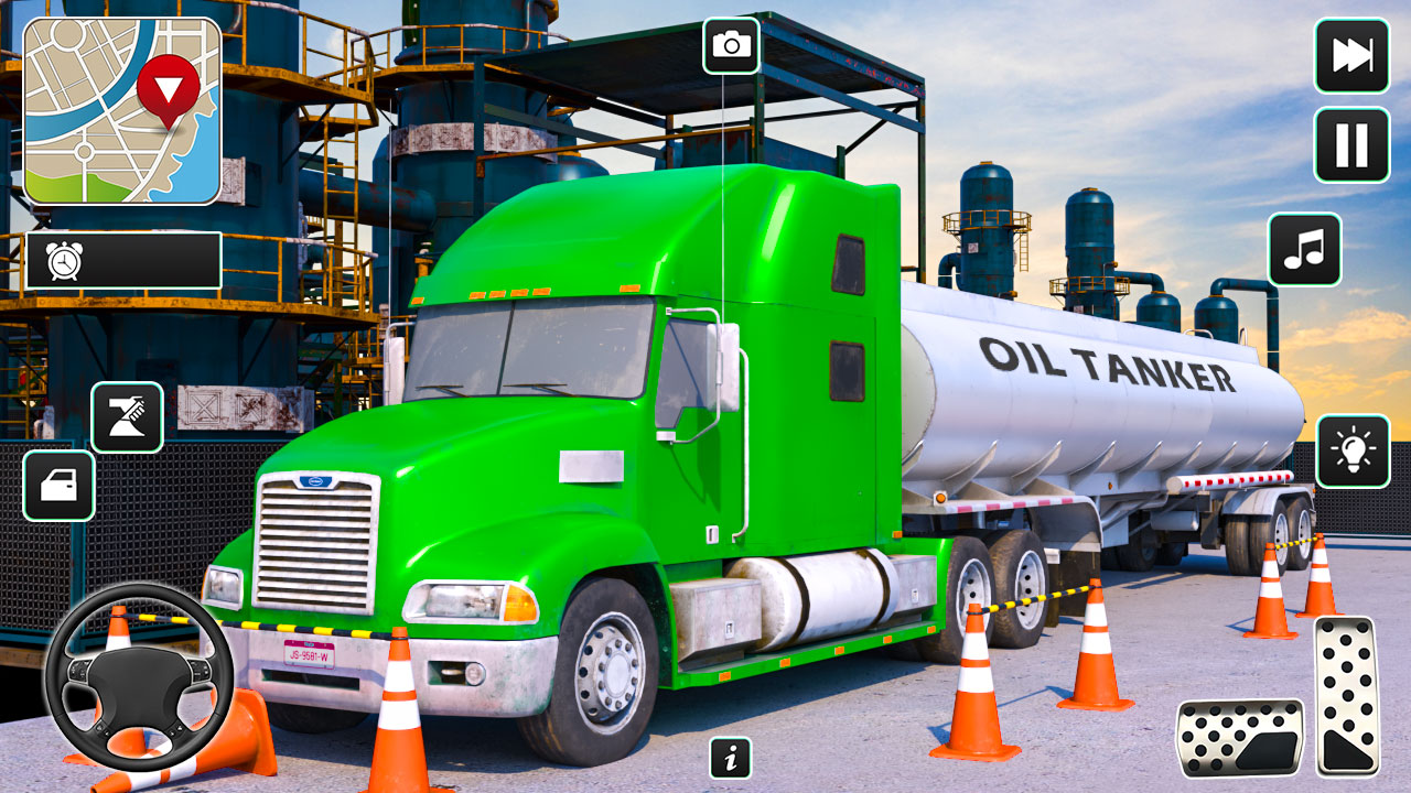 Real Oil Tanker Truck Urban City Simulator: Oil Truck Tank and Offroad ...