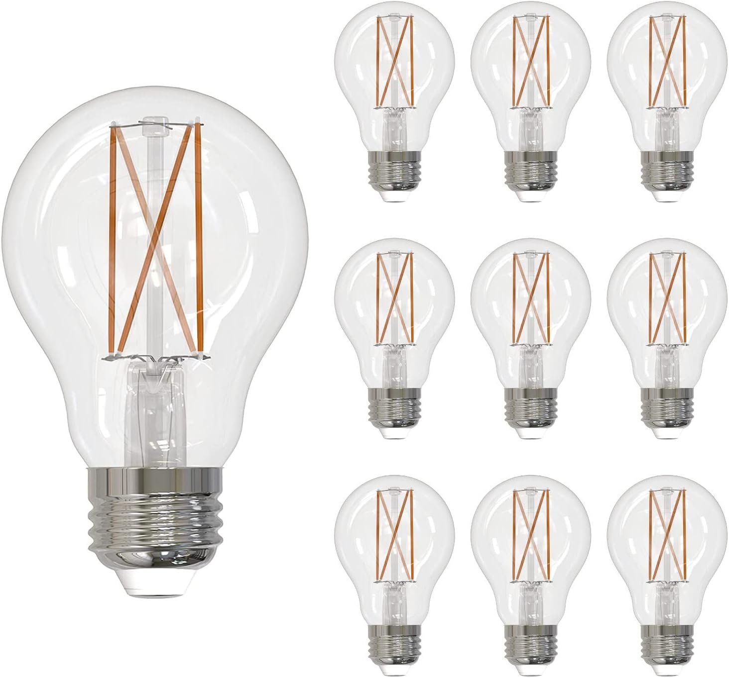 Bulbrite (10 Pack 776774 Filament Supports Title 24 Part 6 JA8 LED ...