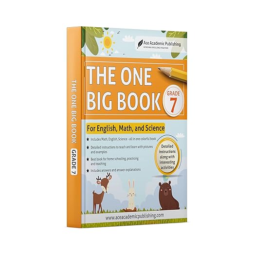 Amazon.com: The One Big Book - Grade 7: For English, Math and Science ...