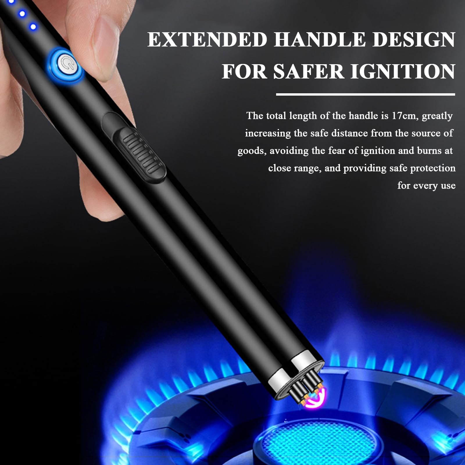 Mechero Usb Encendedor Recargable USB Doble - Mechero Eléctrico Sin ...