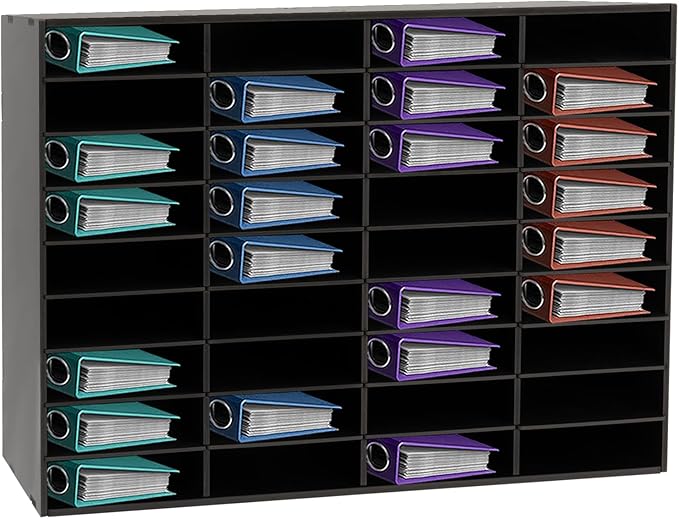 Amazon.com : 36 Compartment Classroom Mailbox 36 Slot Paper Organizer ...
