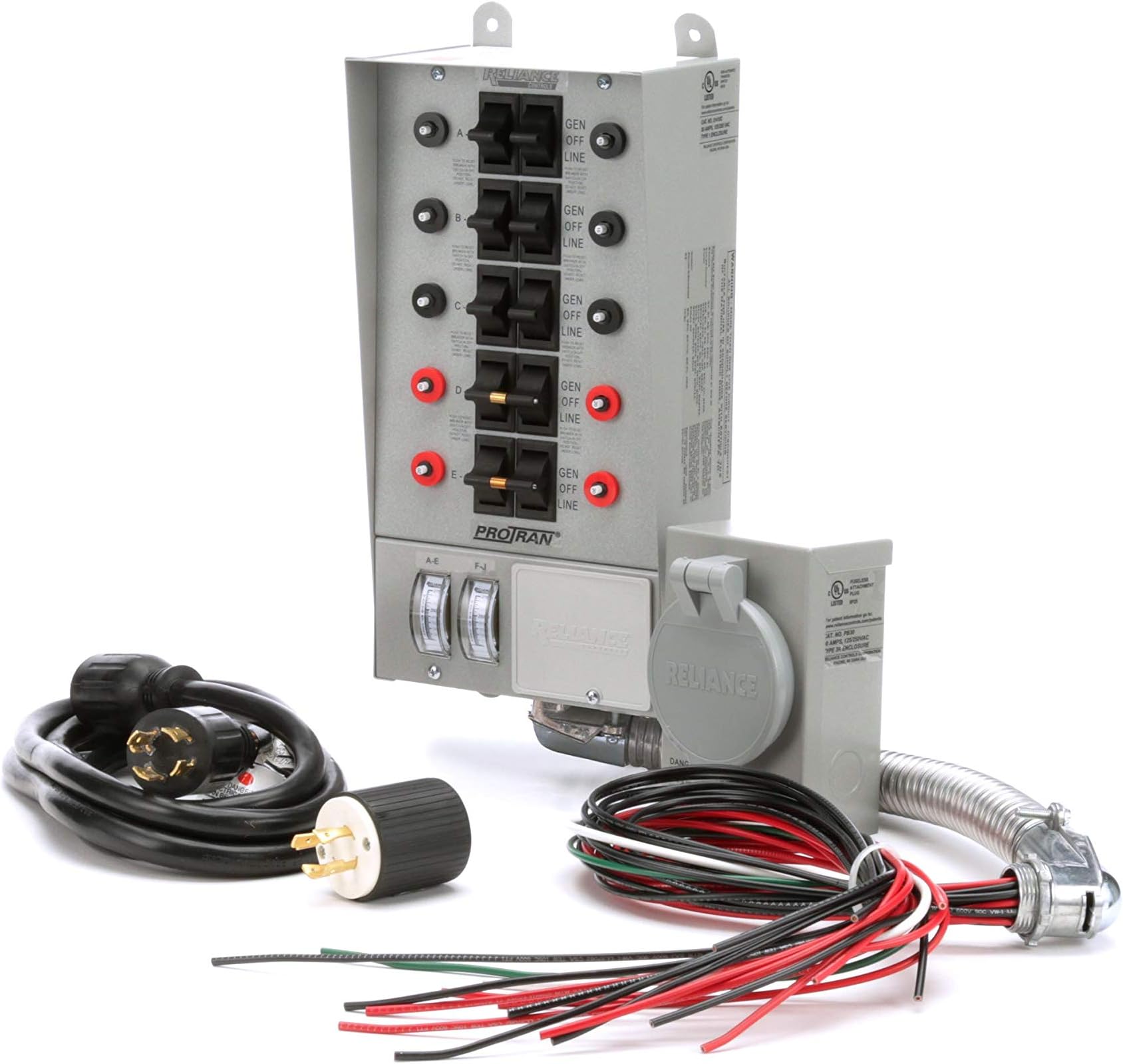 Amazon.com: Generac RXSC200A3 200-Amp Smart Transfer Switch for Standby ...