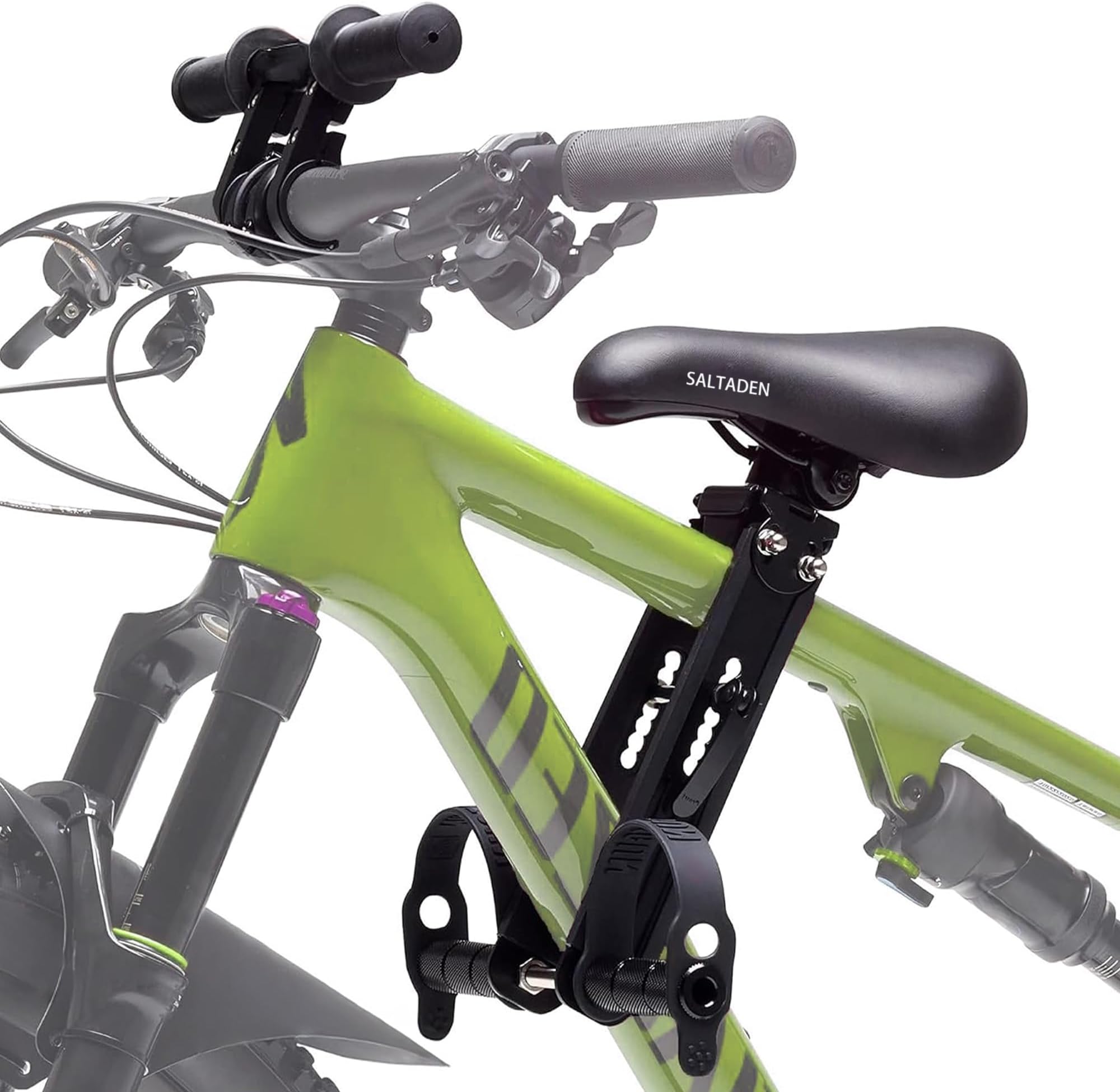 SALTADEN Kids Bike Seat, Front Mounted Detachable Child Bicycle Seats ...