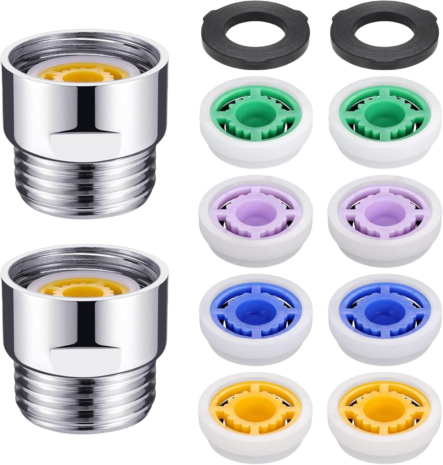 2Psc Shower Flow Restrictor,Valve Pressure Reducer Limiter Set,4/5/6/7L ...