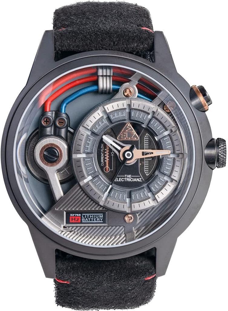 Amazon.com: The Electricianz Dark Z - Men’s Watch with Patented LED ...