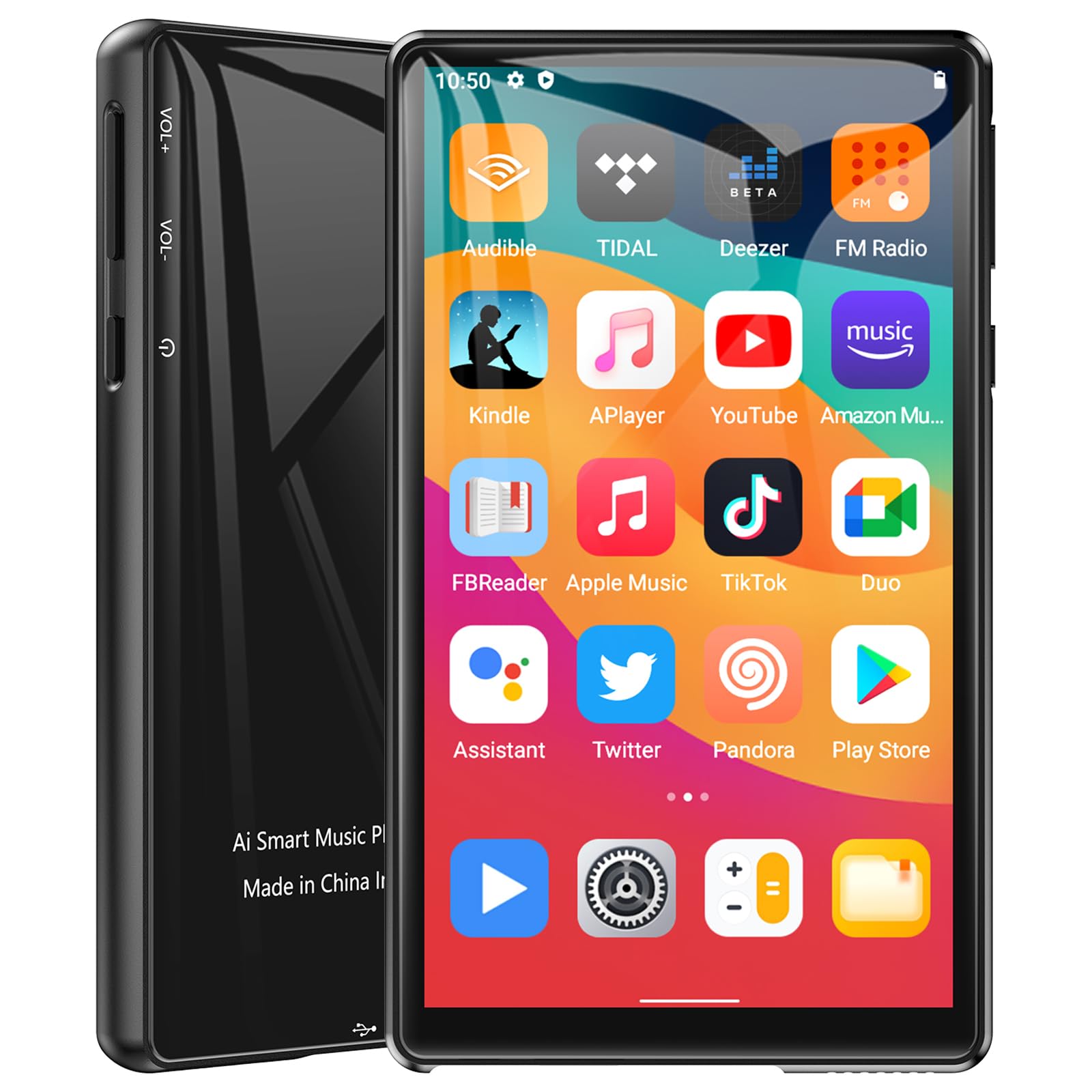 Amazon.com: MP3 Player 64GB with Bluetooth and WiFi, HiFi Lossless ...