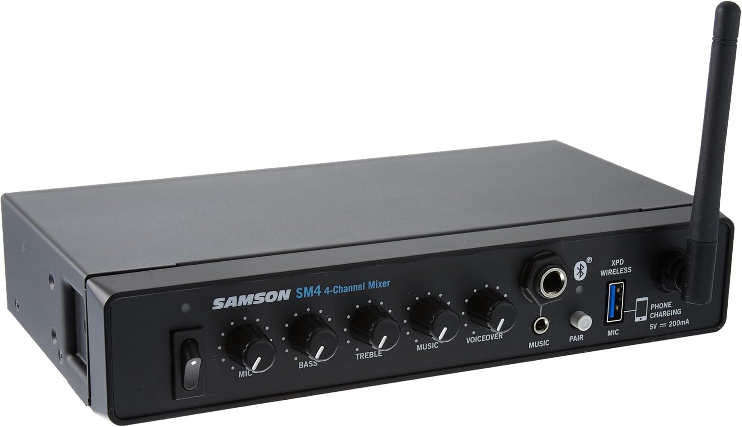 Amazon.com: Samson SM4 4-Channel Mixer (SASM4) : Musical Instruments