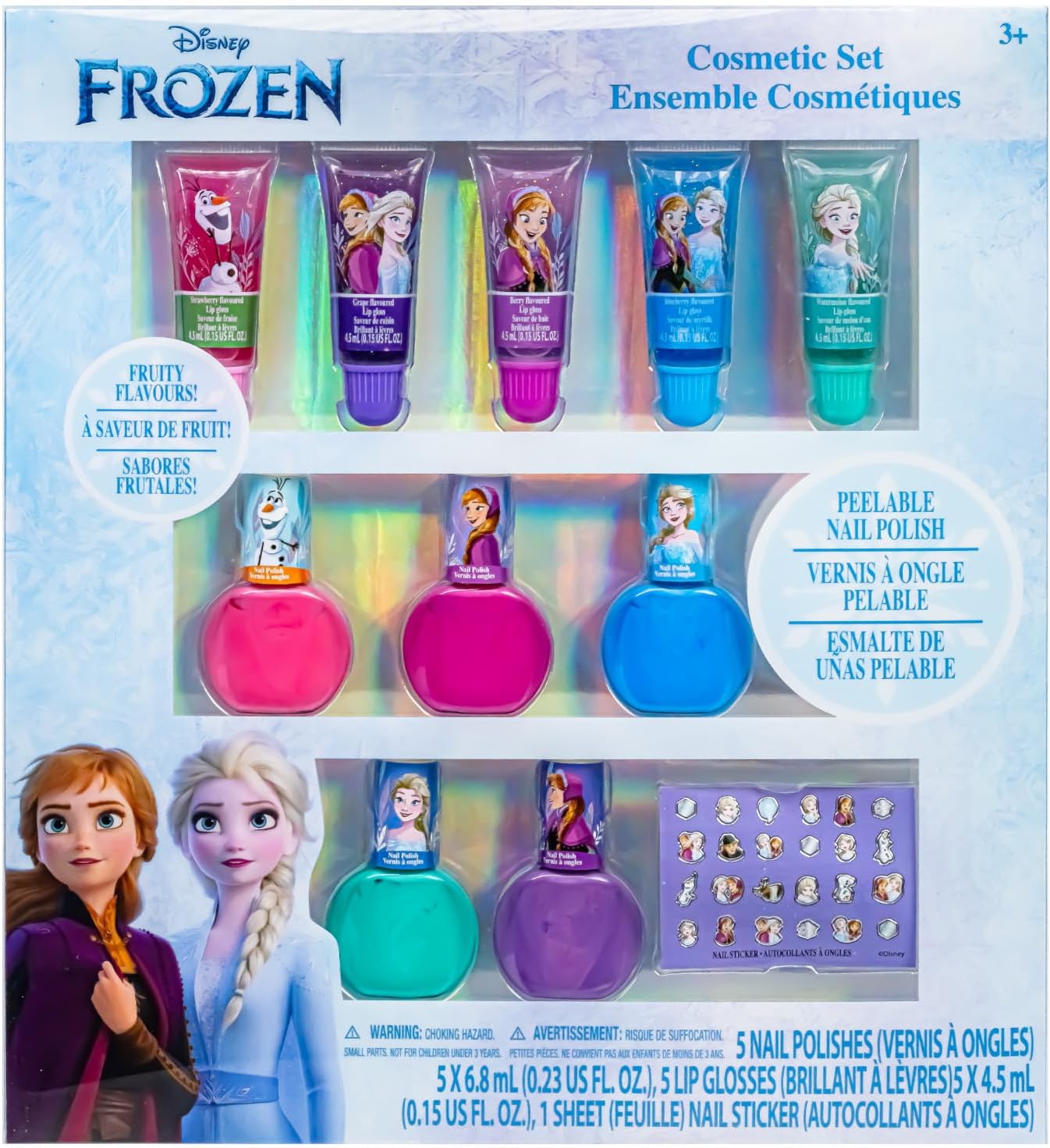 Disney Frozen 2 - Townley Girl Super Sparkly Cosmetic Makeup Set for ...