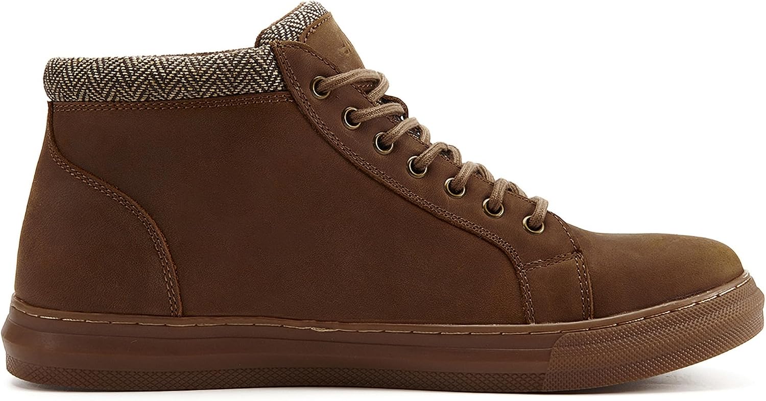 Arkbird Mens Mid-Top Sneaker Boot Casual Oxford Walking Shoe for Men ...