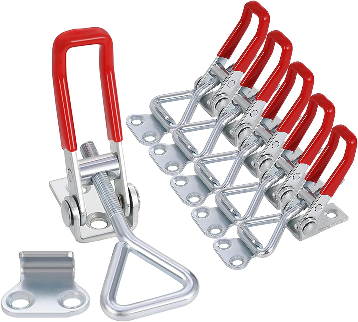 2Pcs Adjustable Toggle Clamp 304 Stainless Steel Toggle Catch Latch ...