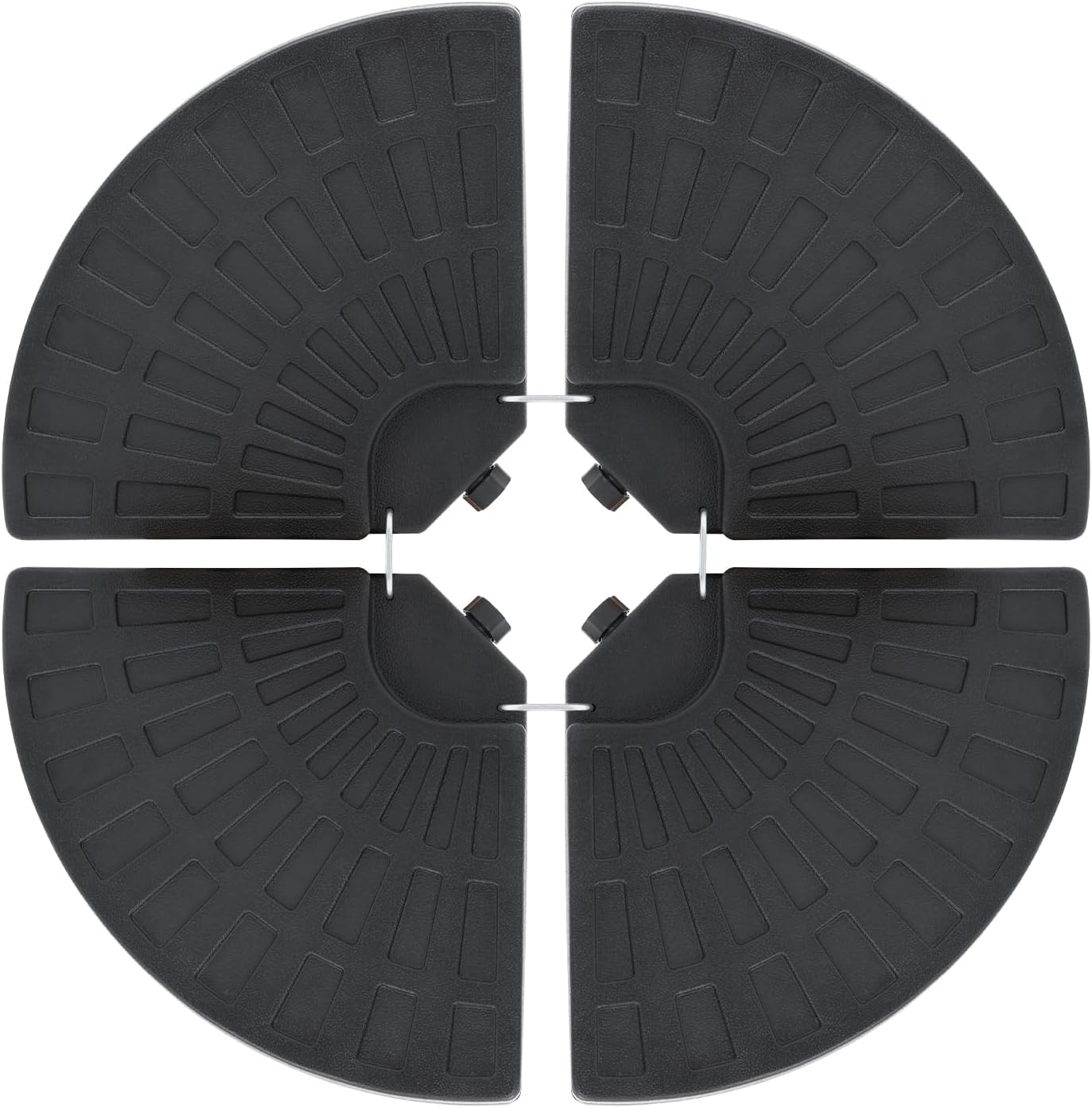 Amazon.com : FLAME&SHADE 194lb 4 Pieces Base Stand Weight Set for ...