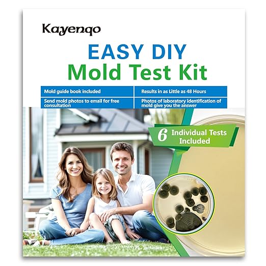 Mold Test Kit for Home - 6 Simple Detection Tests,Test HVAC System,Home ...