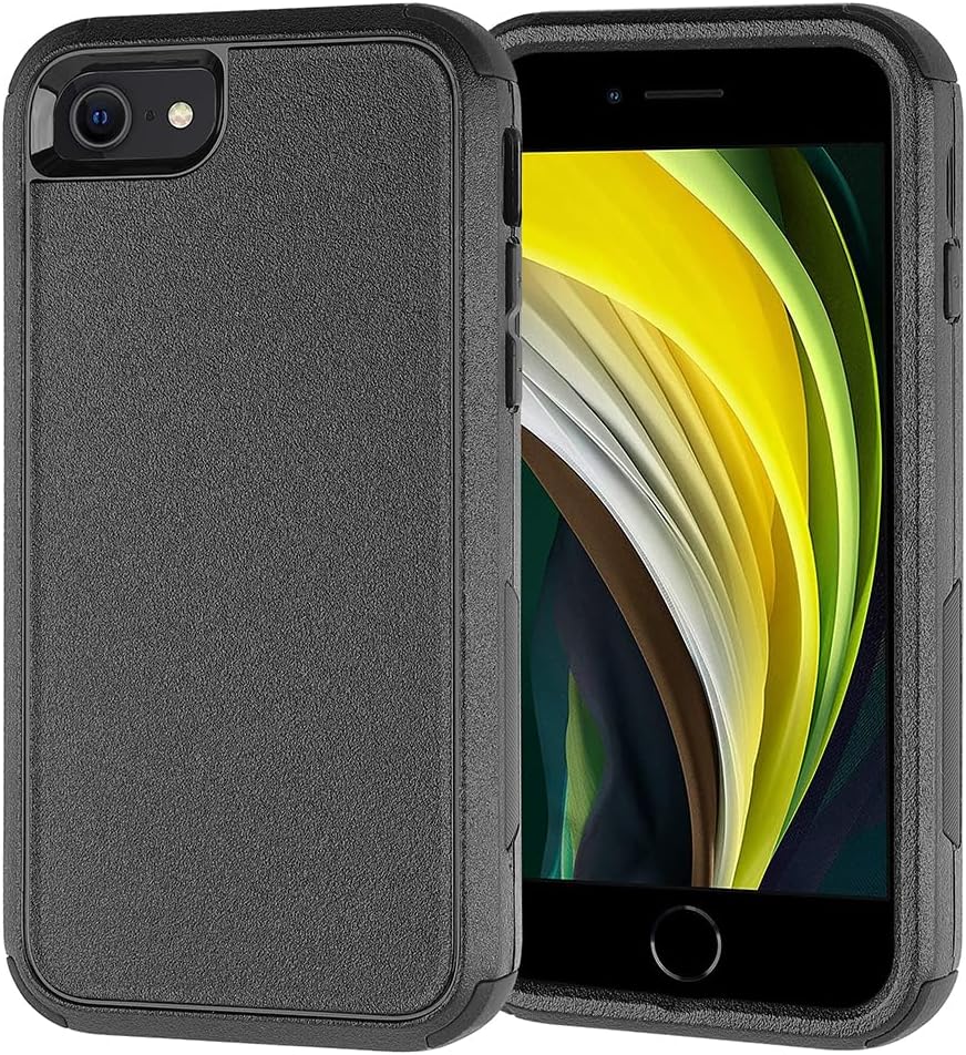 X-belmox Heavy Duty Case for iPhone SE 2022 (3rd Gen), iPhone SE 2020 ...