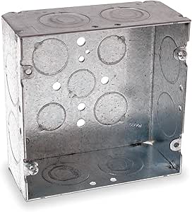 Raco 258 Electrical Box, Steel - Lidded Home Storage Bins - Amazon.com