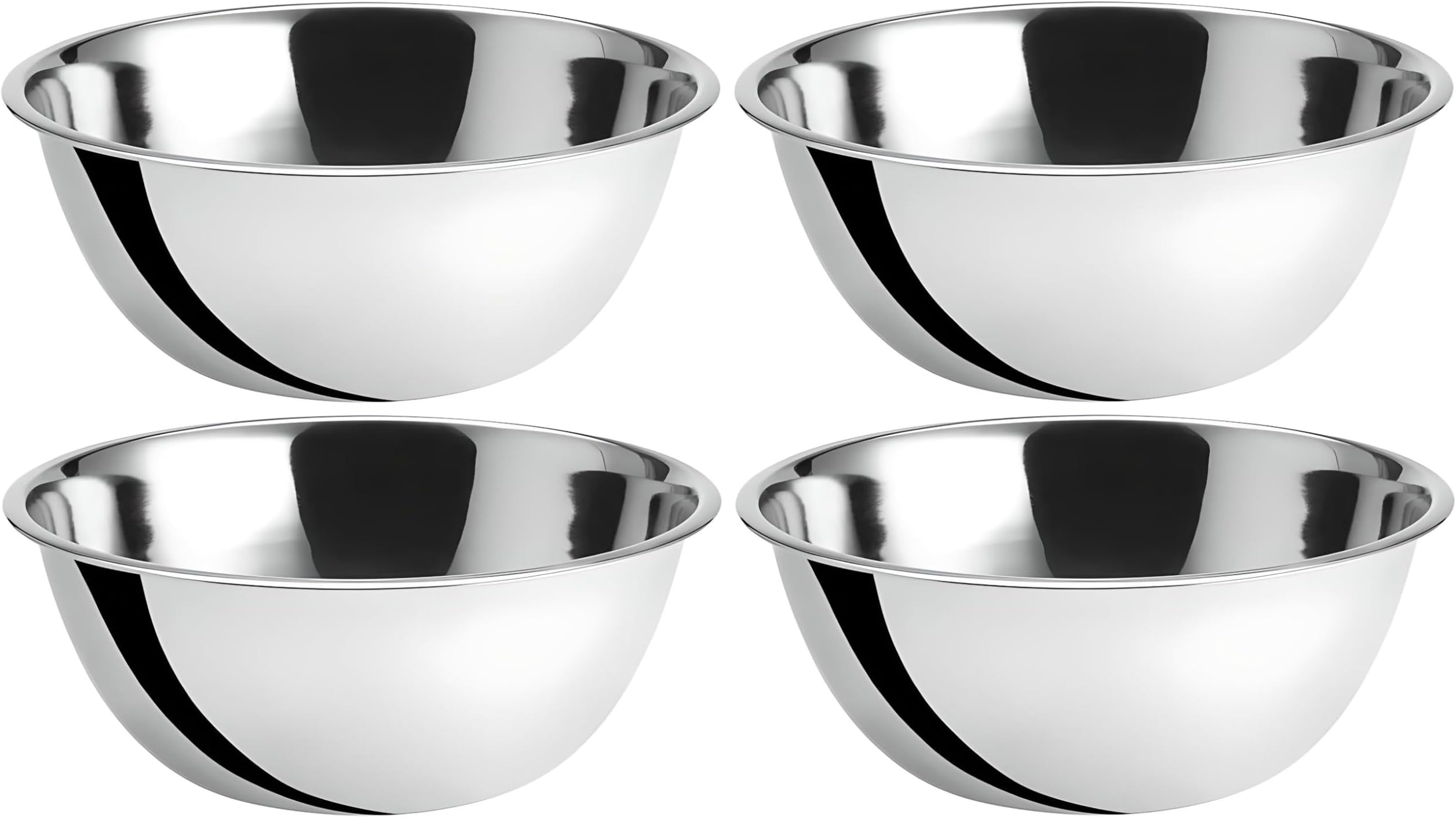 Amazon.com: Winco Mixing Bowl, 13-Quart, Medium, Stainless Steel: Home ...