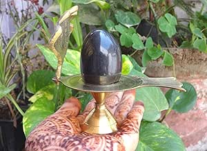 Amazon.com: Brass Yoni Base with Snake Head for Placing Shiva Lingam ...