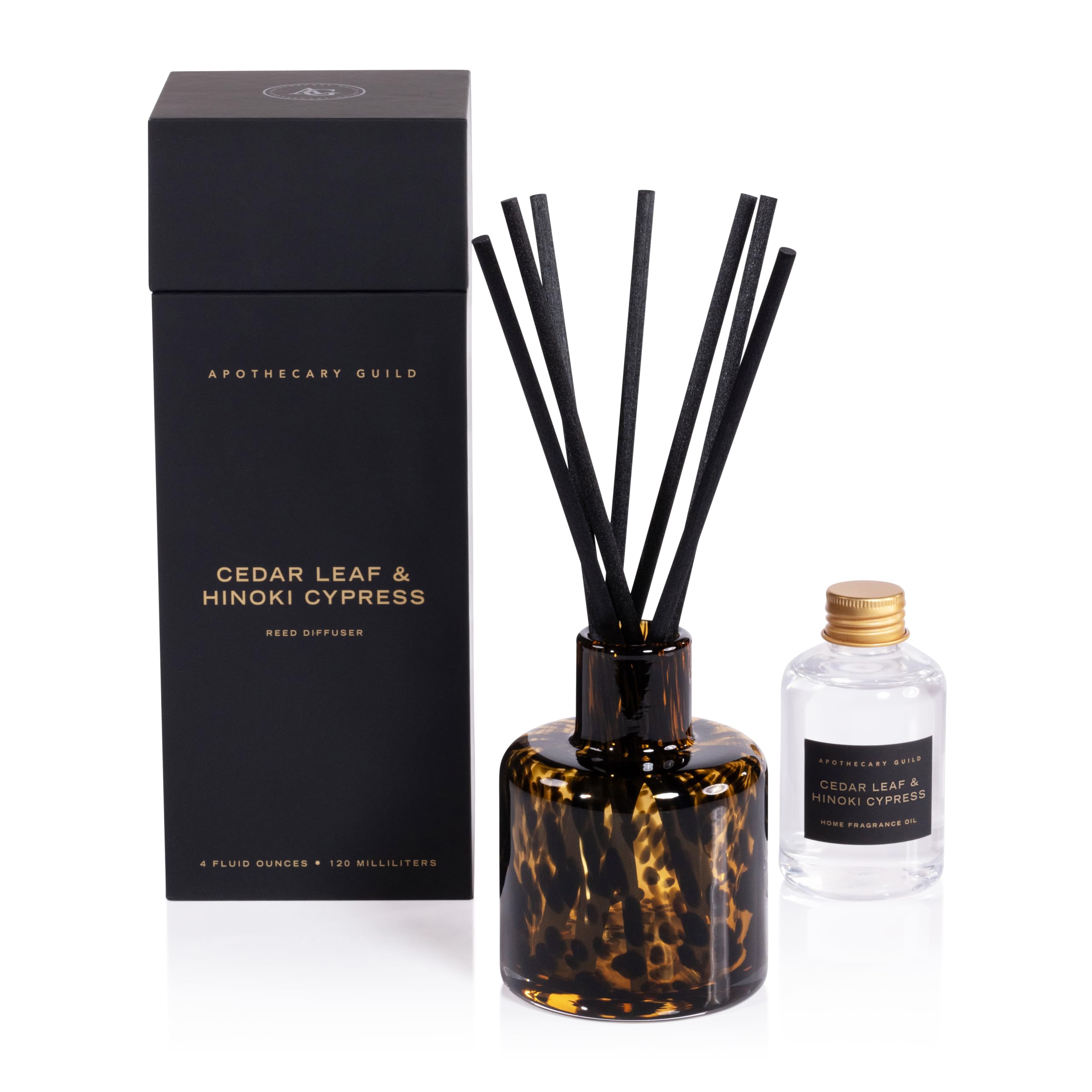Amazon.com: Zodax Apothecary Guild Opal Glass Reed Diffuser - Home ...