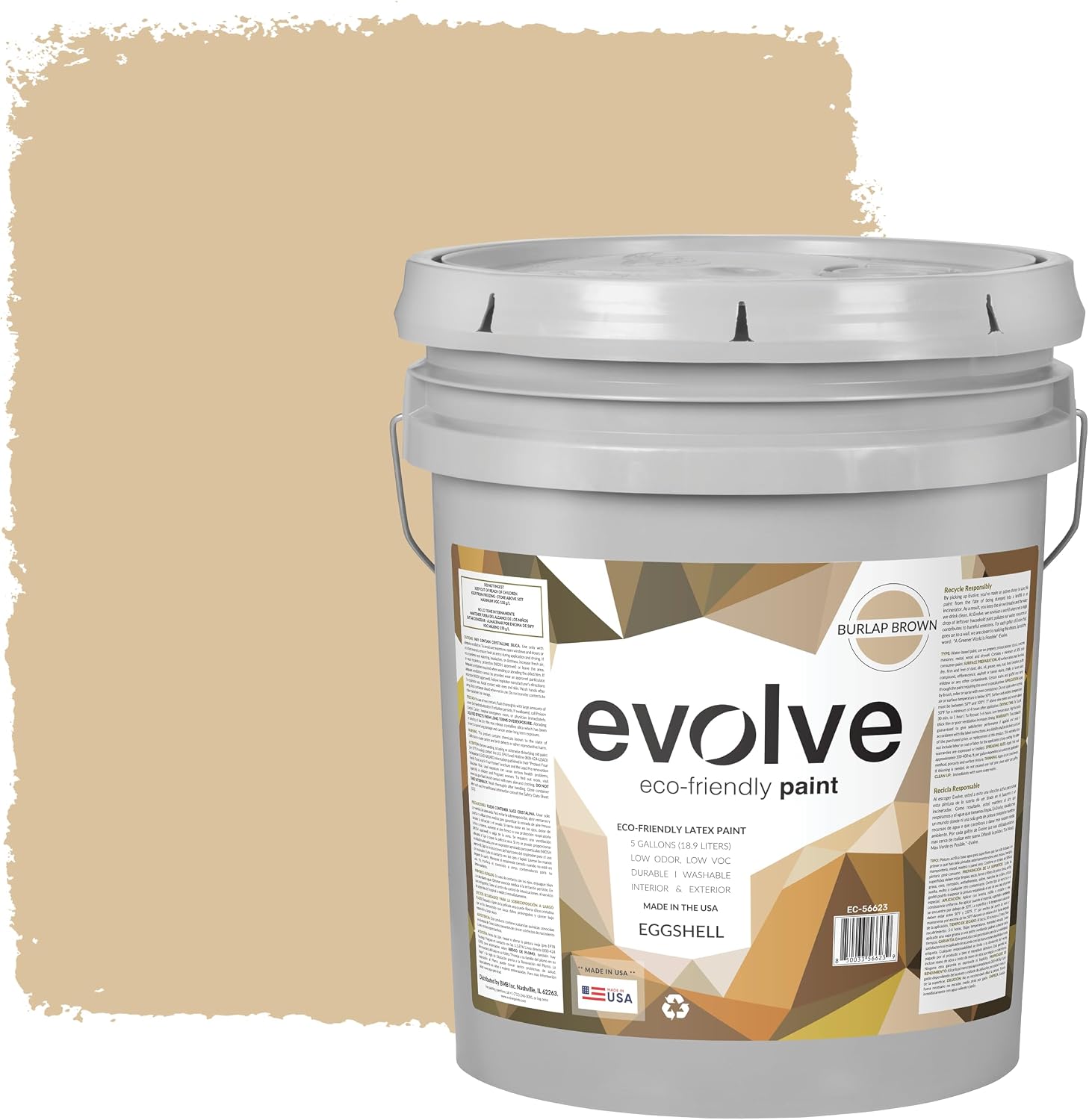 EVOLVE Paint & Primer: Environment-friendly, Low Sheen with One-coat ...