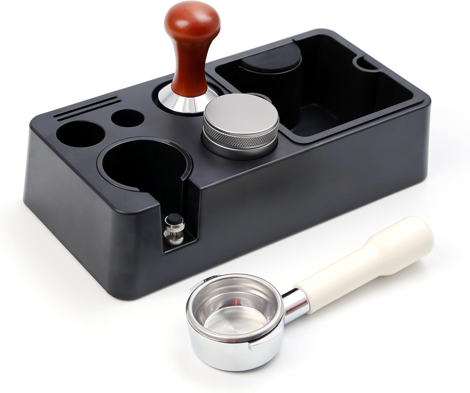 Amazon.com: Oryx Vibes Tamping Station & Knock Box | Premium Anti Slip ...