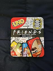 Amazon.com: Mattel Games UNO Friends Card Game for Family Night ...