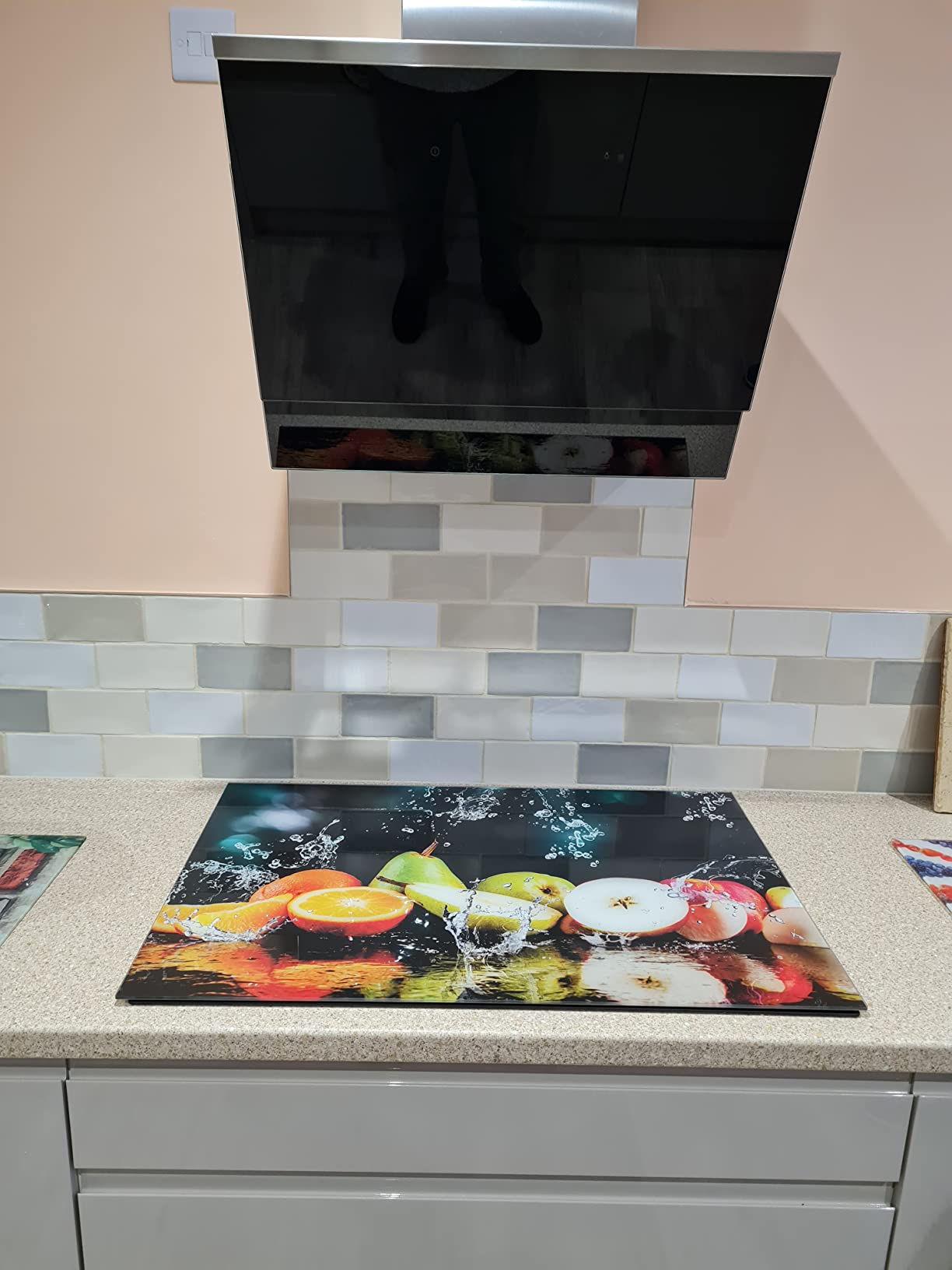 Ceramic Induction Hob Protector Cover 80 cm x 52 cm | Kitchen Wall ...