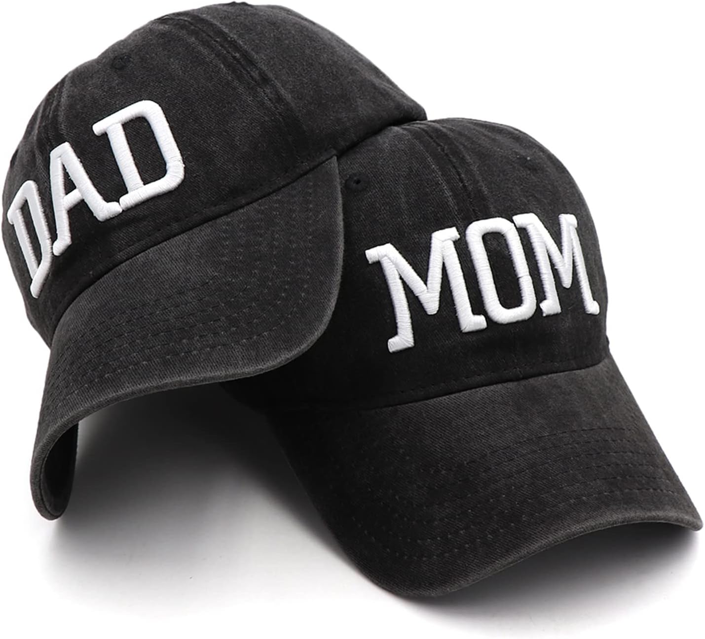 MYAXOY Mom and Dad Hats for New Parents Trucker Hat Adjustable Unisex ...