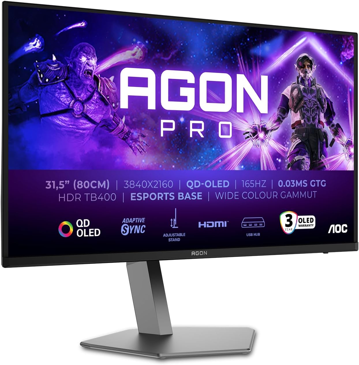 ASUS Moniteur Gaming ROG Swift OLED PG32UCDM ― 32 Pouces, Dalle QD-OLED ...